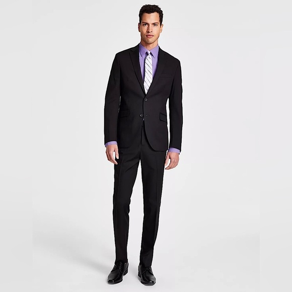 Kenneth Cole Reaction | Suits & Blazers | Nwot Kenneth Cole Mens Black ...